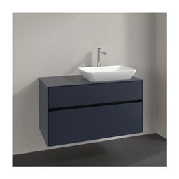 Villeroy & Boch Villeroy und Boch Collaro Waschtischunterschrank C11100VQ 100x54,8x50cm, Waschtisch rechts, marine blue