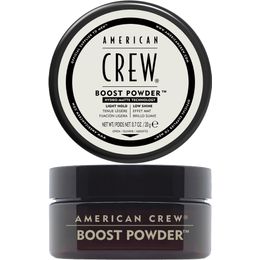 American Crew Kinder Haarpuder "Classic Boost Powder 10 gr", 10 g, schwarz, Haarstylingmittel, mit praktischem Tiegel