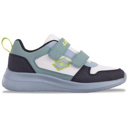 Lotto Kinder Sneaker, Gr. 34, blau, Kunstfaser, Synthetik, mehrfarbig, Schuhe, - extra leicht & bequem