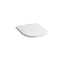 Laufen Lua WC-Sitz H8910830000001 mit Deckel, slim, abnehmbar, wei&szlig;, mit Absenkautomatik