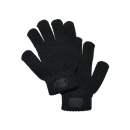 Urban Classics M&auml;dchen Baumwollhandschuhe "Urban Classics Unisex Knit Gloves Kids"schwarz, Gr. L, 100% Polyacryl, Handschuhe