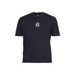 Armani Exchange Herren T-Shirt "T-Shirt 1er Pack", blau, Gr. L, Obermaterial: 100% Baumwolle CO., Shirts