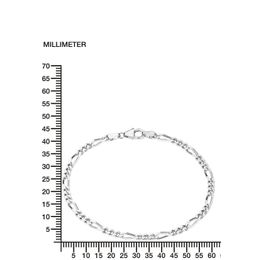 Amor Damen Silberarmband "9048311", 19cm, Silber 925 (Sterlingsilber), silber, Silber 925 (Sterlingsilber), Armb&auml;nder, Made in Germany