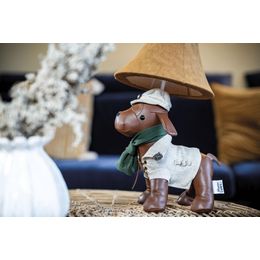 LED Tischleuchte "Spike der Jagdhund", 1, H: 48cm, 1 Stk., bunt, HAPPY LAMPS FOR SMILING EYES, Leuchten, Hochwertig, Einzigartig