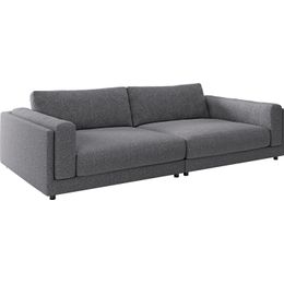 Big-Sofa 3C CANDY, B:294cm H:85cm T:150cm, grau, 100% Polyester, Sofas, "Karalis mit extra gro&szlig;er Sitztiefe, elegantes Mega Sofa zum Relaxen", auch