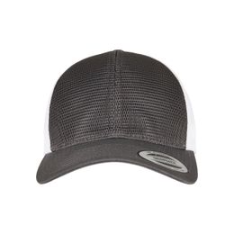 Flexfit Damen Flex Cap "Flexfit Accessoires 360 Omnimesh 2-Tone Cap"charcoal, wei&szlig;, unifarben, 60% Baumwolle, 40% Polyester, Caps