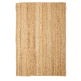 Teppich, B:140cm H:10mm L:200cm, beige, MyFlair M&Ouml;BEL & ACCESSOIRES, Jute, Wohnzimmer, Teppiche, "Lola", Juteteppich, Wendeteppich, handgeflochten,