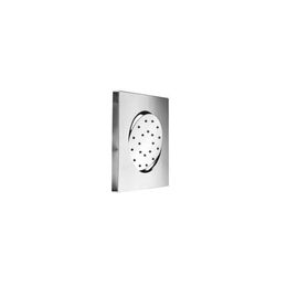 Herzbach Living Spa iX Seitenbrause 11674500209 edelstahl, Unterputz-Montage, eckig