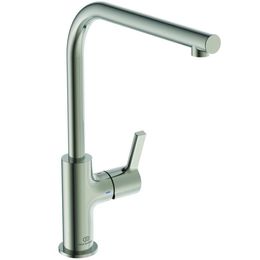 Ideal Standard Gusto K&uuml;chenarmatur BD418GN silver storm, mit Rohrauslauf