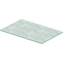 Duravit DuraSquare Glaseinleger 0099708200 116,4 x 38 cm, Sicherheitsglas, Cubic line