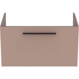 Ideal Standard i.life B M&ouml;beldoppelwaschtisch-Unterschrank T5271NH 1 Auszug, 80 x 50,5 x 44 cm, greige matt