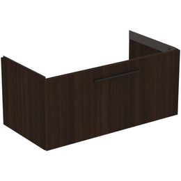 Ideal Standard i.life B M&ouml;beldoppelwaschtisch-Unterschrank T5275NW 1 Auszug, 100 x 50,5 x 44 cm, coffee oak
