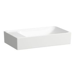 Laufen Meda Waschtisch-Schale H8121130001091 60x35cm, mit &Uuml;berlauf, ohne HL, wei&szlig;