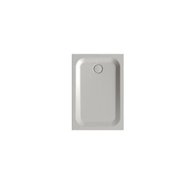 Bette BetteUltra Duschwanne 8727-410AE 110x75x3,5cm, Antirutsch/Pro, silver