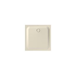 Bette BetteUltra Duschwanne 5940-001AE 100x100x2,5cm, Antirutsch/Pro, pergamon