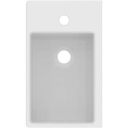 Ideal Standard Strada Handwaschbecken K0817MA 45x27x13cm, Hahnlochbank links, ohne &Uuml;berlauf, wei&szlig; Ideal Plus