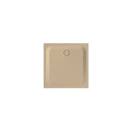 Bette BetteUltra Duschwanne 5940-003AE 100x100x2,5cm, Antirutsch/Pro, bahamabeige