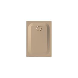 Bette BetteUltra Duschwanne 5879-425AE 100x70x2,5cm, Antirutsch/Pro, greige