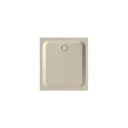 Bette BetteUltra Duschwanne 8737-422AE 110x100x3,5cm, Antirutsch/Pro, beige