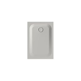 Bette BetteUltra Duschwanne 5879-410AE 100x70x2,5cm, Antirutsch/Pro, silver