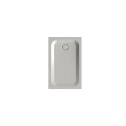 Bette BetteUltra Duschwanne 8725-410AE 110x70x3,5cm, Antirutsch/Pro, silver