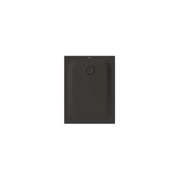 Bette BetteUltra Duschwanne 1650-401AE 100x75x2,5cm, Antirutsch/Pro, anthracite