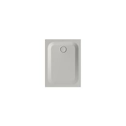 Bette BetteUltra Duschwanne 1650-410AE 100x75x2,5cm, Antirutsch/Pro, silver