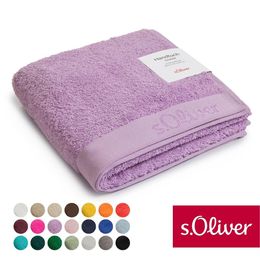 Handtuch s.Oliver, B:50cm L:100cm, lila, Walkfrottier, Baumwolle, Handtücher, "s.Oliver, Premium Qualität, 600 gr/m², auch als Sets erhältlich",