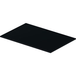 Duravit DuraSquare Glaseinleger 0099698400 47 x 38 cm, Sicherheitsglas, Schwarz
