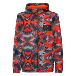 Plein Sport Herren Windbreaker "Camouflage"5020, camouflageorange, Gr. S, Obermaterial: 100% Polyester; Futter: 100% Polyester, Jacken