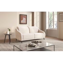 Sit & More 2,5-Sitzer SIT & MORE, B:172cm H:93cm T:104cm, beige, 95% Polyester 5% Polyamid, Sofas, "Blues", wahlweise mit Klapptisch und USB