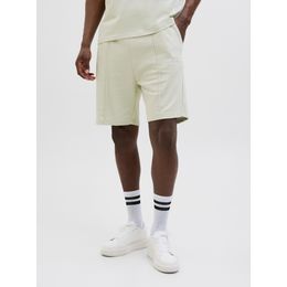 Jack & Jones JACK & JONES Herren Shorts "JPSTKANE JJVESTERBRO SWEAT SHORTS GMS SN", gr&uuml;n, Basic, Gr. S, unifarben, Sweatware, Obermaterial: 70% Baumwolle, 30%
