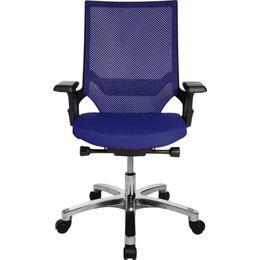 B&uuml;rostuhl Topstar, blau, St&uuml;hle, "Autosyncron 1"