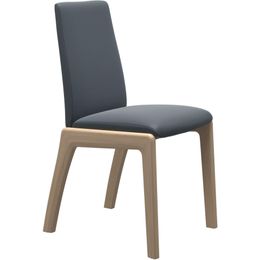 Polsterstuhl stressless, B:57cm H:92cm T:59cm, blau, Leder BATICK: BATICK ist ein leicht korrigiertes, durchgefärbtes und genarbtes Möbelleder, bei