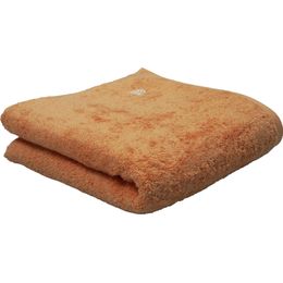 Handt&uuml;cher Ross, B:50cm L:100cm, orange, Frottier, Obermaterial: 100% Baumwolle, Handt&uuml;cher, "Vita", Bestickung Ross-Emblem