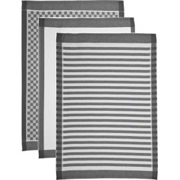 Geschirrtuch Ross, B:50cm H:0,5cm L:70cm, grau, 100% Baumwolle, Geschirrt&uuml;cher, "SUPERIOR"