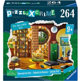 Ravensburger Kinder Puzzle "Puzzle X Crime Kids: Die geraubte Zeit", bunt, B:32cm H:70cm, Puzzles, Made in Europe