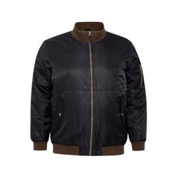 Blend Herren Bomberjacke "Bomberjacke BHOuterwear", schwarz, Gr. 6XL, Obermaterial: 100% Nylon NY., Jacken