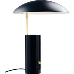 Tischleuchte "Mademoiselle", &Oslash; 32cm H: 41,7cm, 1 Stk., schwarz, design for the people, Wohnzimmer, Leuchten, Moderner italienischer Stil,