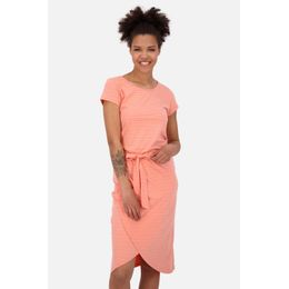 alife and kickin ALIFE & KICKIN Damen Sommerkleid "Damen TheaAK B", orange, Gr. XS, 65% Baumwolle, 35% Polyester, Kleider
