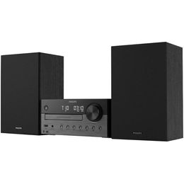 Philips Stereoanlage "TAM4505M2", B:51,6cm H:24cm T:23,1cm, schwarz, Radios