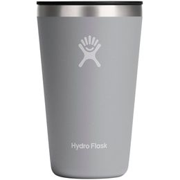 Hydro Flask Coffee-to-go-Becher "16 OZ ALL AROUND TUMBLER", 473ml, 1 Stk., grau, Trinkgefäße, doppelwandige TempShield -Vakuumisolierung
