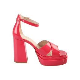 Buffalo Damen High-Heel-Pumps "Buffalo Damen Buffalo May Cross Sandal Heel", Gr. 40hot pink, Polyurethan, Schuhe