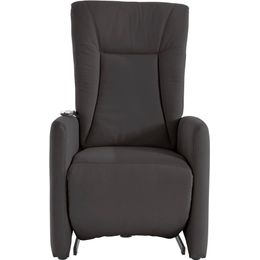 Sit & More TV-Sessel SIT & MORE, B:71cm, grau, 100% Polyester, Sessel, "Melissa", wahlweise elektrisch oder manuell verstellbar, optional Aufstehhilfe
