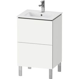 Duravit L-Cube Waschtisch-Unterschrank LC667101818 52x42,1x70,4cm, 2 Ausz&uuml;ge, stehend, wei&szlig; matt