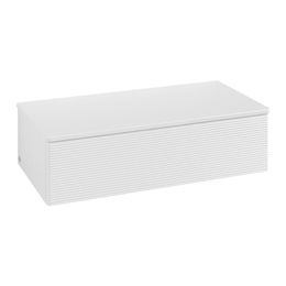 Villeroy & Boch Villeroy und Boch Antao Waschtisch-Unterschrank L40100GF 100x26,8x50cm, Waschbeckenplattenfarbe Lack, glossy white lacquer