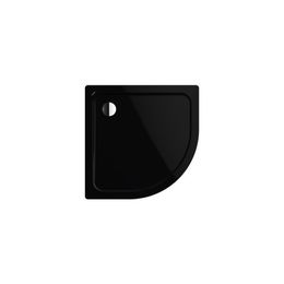 Kaldewei Arrondo Duschwanne 460200013701 100x100x2,5cm, Perl-Effekt, schwarz