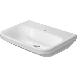 Duravit DuraStyle Med Waschtisch 2324600070 60 x 44 cm, weiss, ohne &Uuml;berlauf, ohne Hahnloch