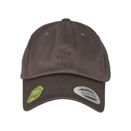 Flexfit Damen Flex Cap "Flexfit Unisex Low Profile Organic Cotton Cap"schwarzgrau, unifarben, 98% Baumwolle, 2% Elasthan, Caps