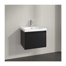 Villeroy & Boch Villeroy und Boch Skyla Waschtischunterschrank C78400VL 1 Auszug, 572 x 436 x 439 mm, Volcano Black